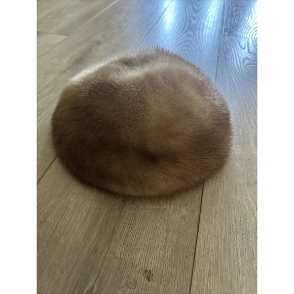 Accessories | Vintage Miss Alice Tan Mink Fur Hat Fancy Hat Fur Hat ...